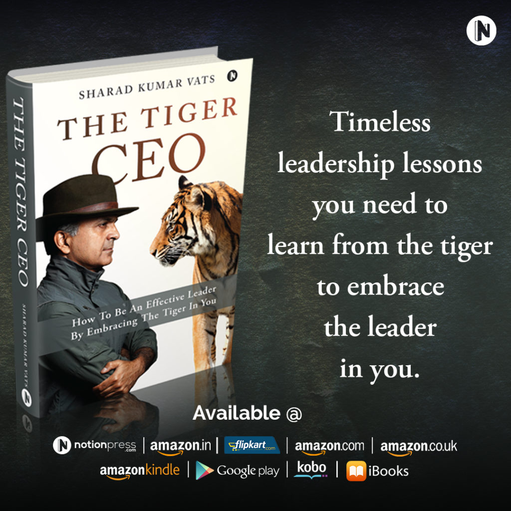 Notion Press Presents The Tiger CEO by Sharad Kumar Vats