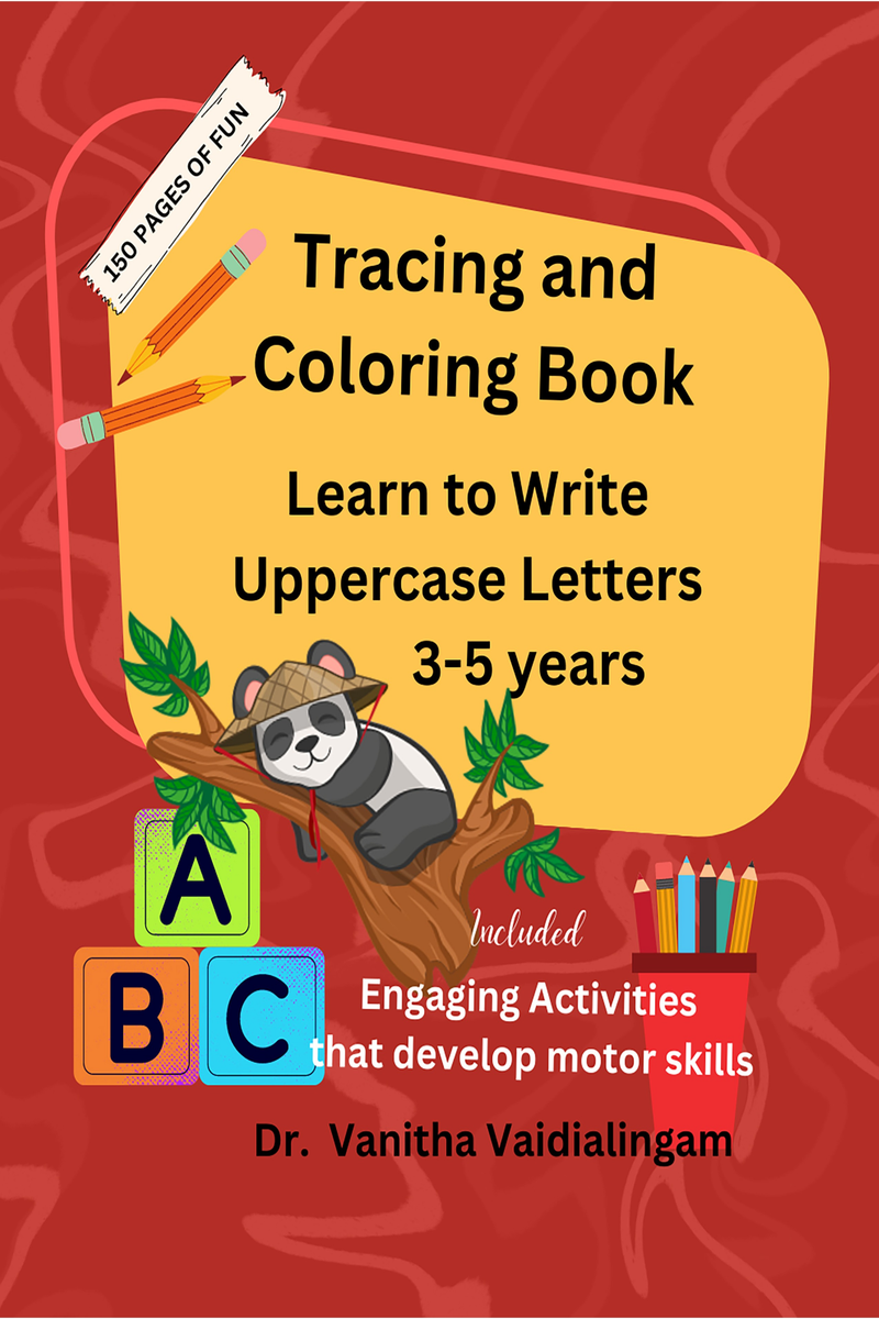 Tracing and Coloring Book