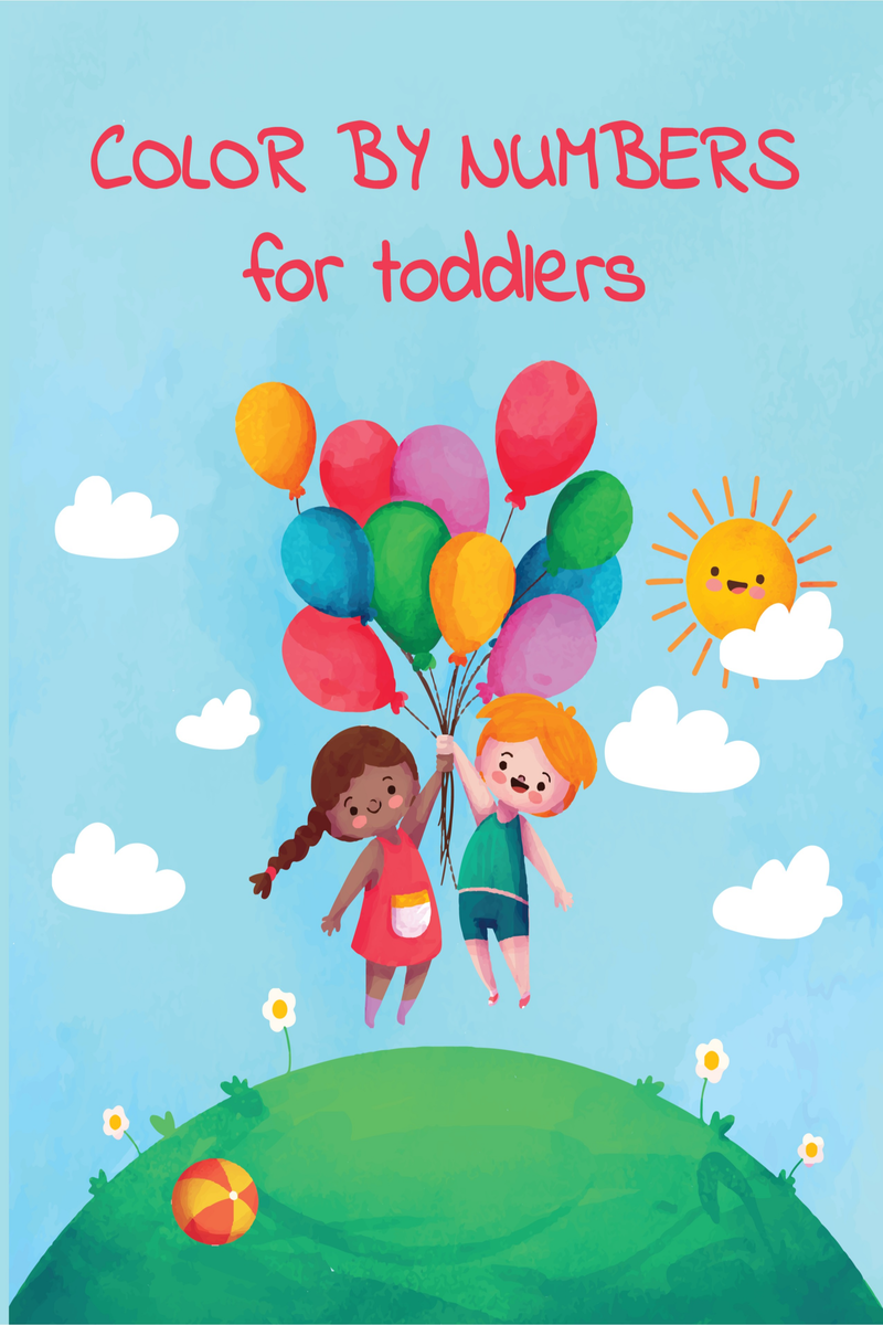 COLOR BY NUMBERS for toddlers