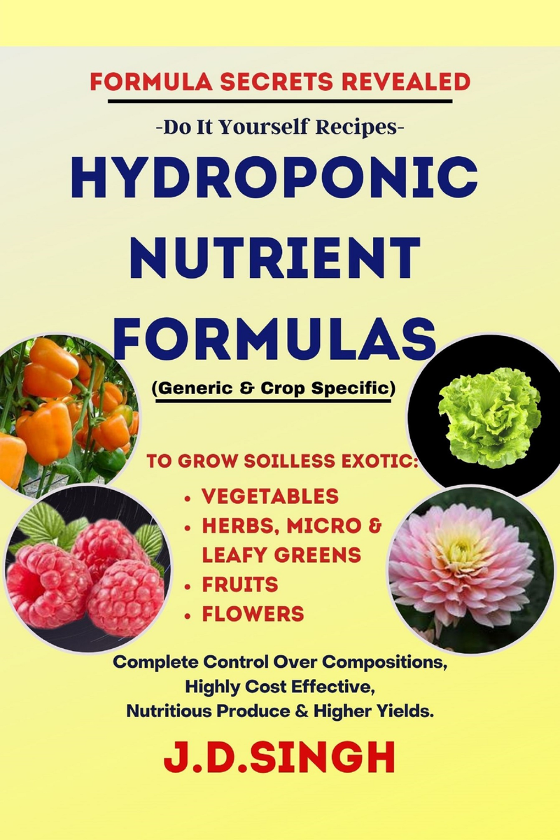 FORMULA SECRETS REVEALED -Do It Yourself Recipes- HYDROPONIC NUTRIENT ...