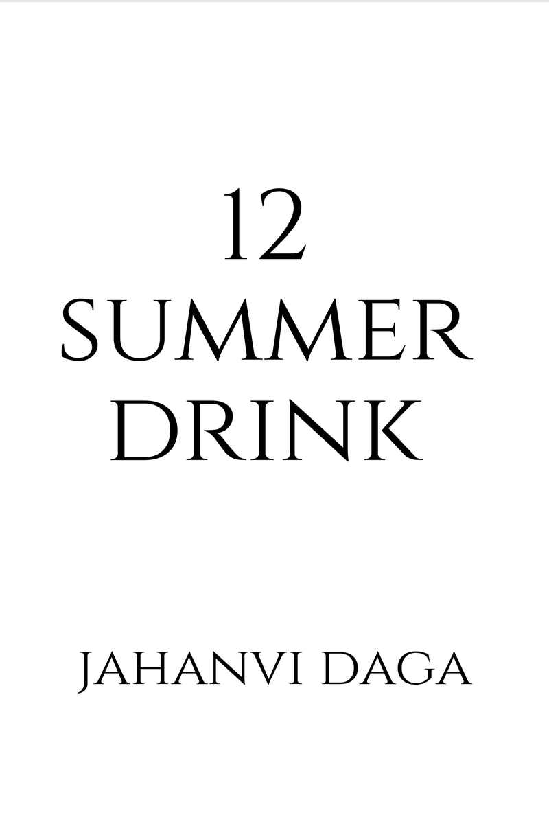 12 summer drinks
