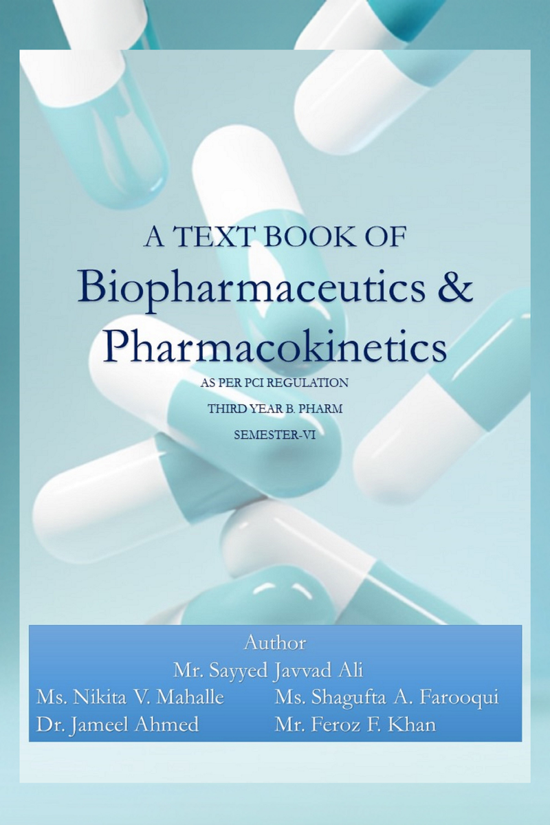 A TEXT BOOK OF Biopharmaceutics & Pharmacokinetics AS PER PCI REGULATION