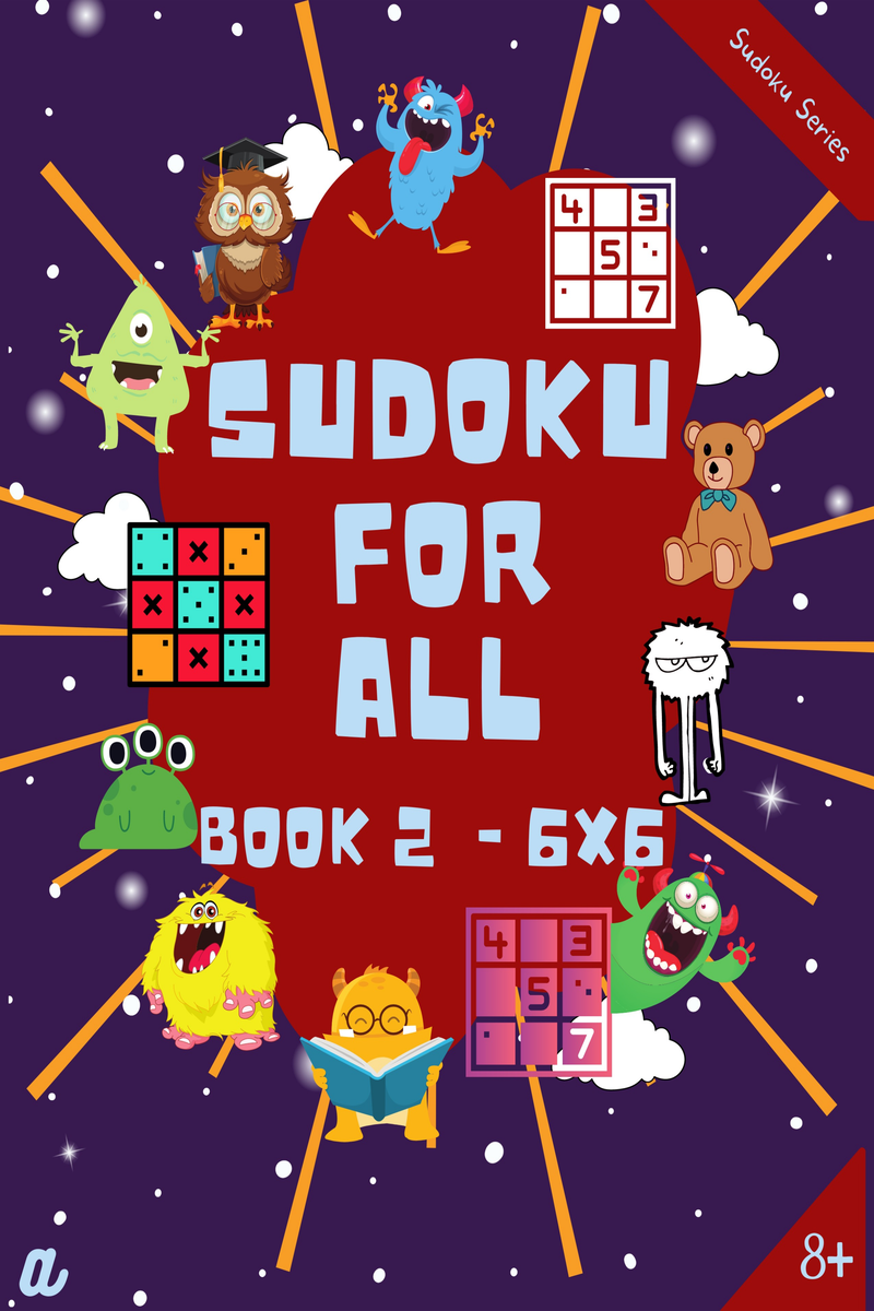 Introduction to Sudoku Level 2 (6X6) - 6-8 years