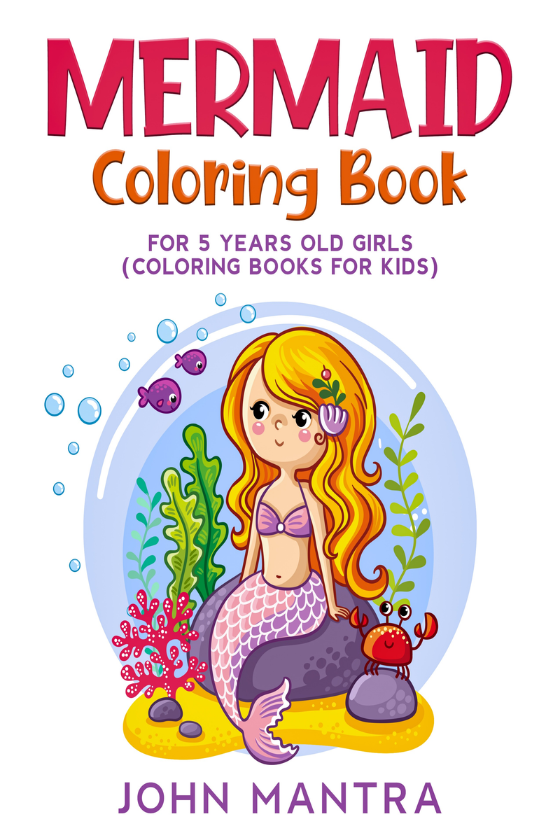 Mermaid Coloring Book