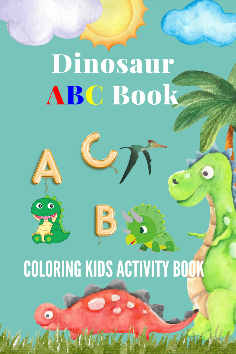 Dinosaur abc Book | Coloring Kids Activity Book