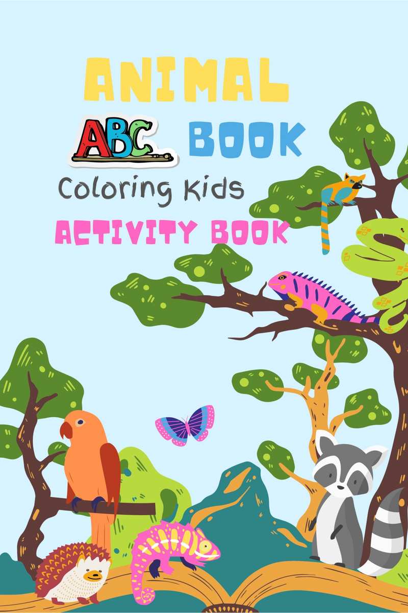 Animal ABC Book | Coloring Kids Activity Book