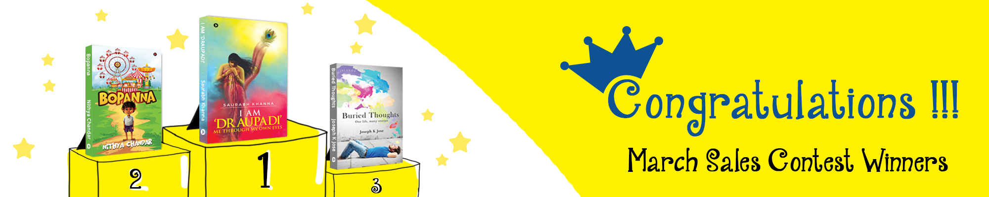 March Sales Contest 2018 | Notionpress