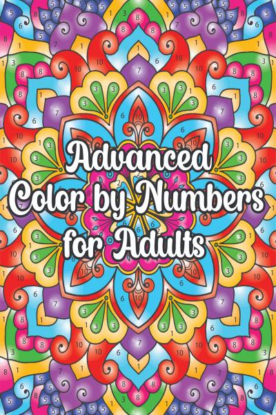 Difficult Color By Number Printables For Adults