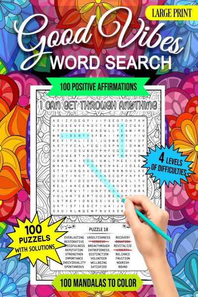 Good Vibes Word Search