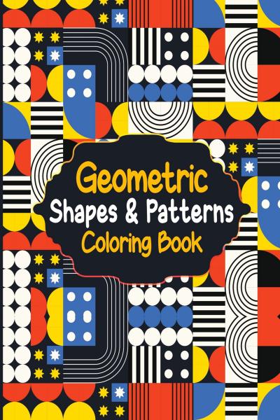 Geometric Shapes Patterns Coloring Pages